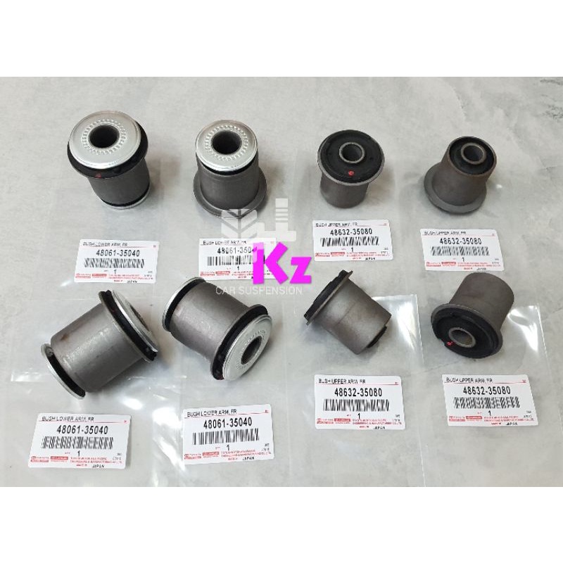 1 SET 8PCS - TOYOTA PRADO/ LAND CRUISER RZJ95 KZJ95 FRONT LOWER /UPPER ...