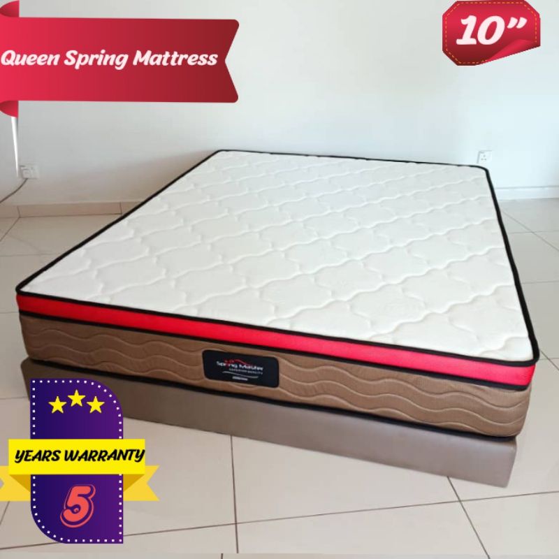 Tilam Queen Spring/ Tilam Queen /Mattress/Tilam 10 inci/Tilam single ...