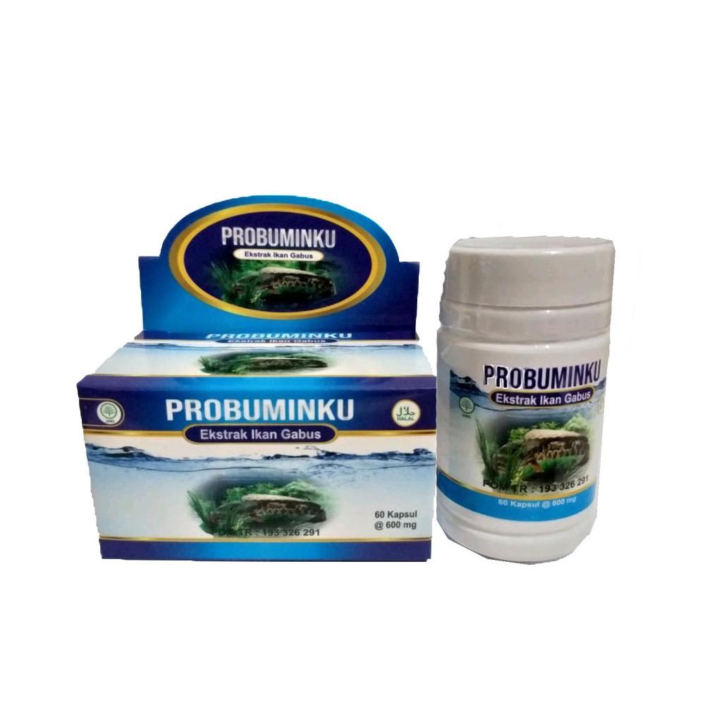 PROBUMINKU Snakehead Fish Extract Capsules with BPOM Permit | Shopee ...