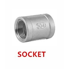 [ 1 UNIT ] Part 2 Stainless Steel S/S304 Pipe Fitting Socket / Elbow ...