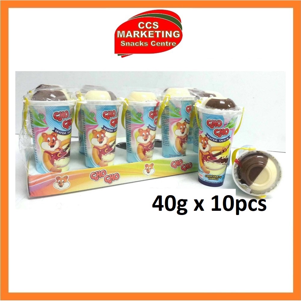 CCS Cho Cho Wafer Snack Stick ( 40g x 10pcs ) | Shopee Malaysia
