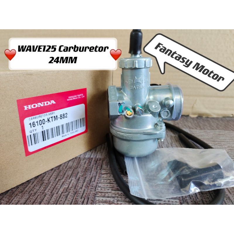 24M Keihin Carburetor Carb Karboretor Karb Honda WAVE 125 WAVE125 W125 RACING SLIDE BESAR ...
