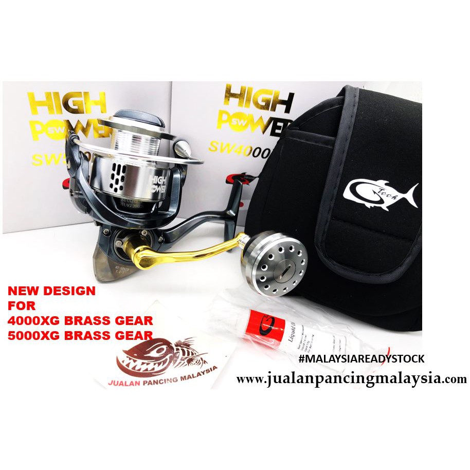 GTECH HIGH POWER FULL STAINLESS STEEL REEL | Shopee Malaysia