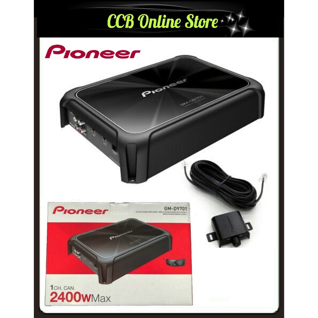 Pioneer GM-D9701 2400 Watts Class D Mono GM Digital Series Amplifier ...