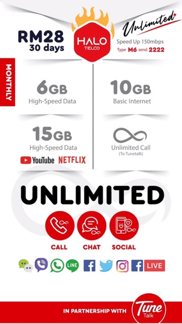 Sim kad Halo Telco jimat rm48, Coverage Celcom | Shopee Malaysia