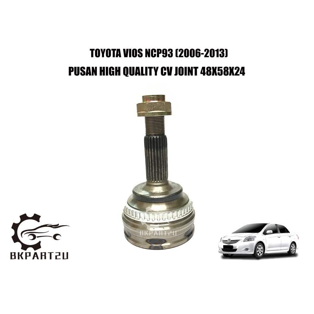 TOYOTA VIOS NCP93 NCP150 1.5 (2006-2013) CV JOINT (DRIVE SHAFT HEAD ...