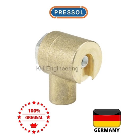 Pressol Button Head Grease Coupler Nozzle Brass [10mm] (made in Germany ...