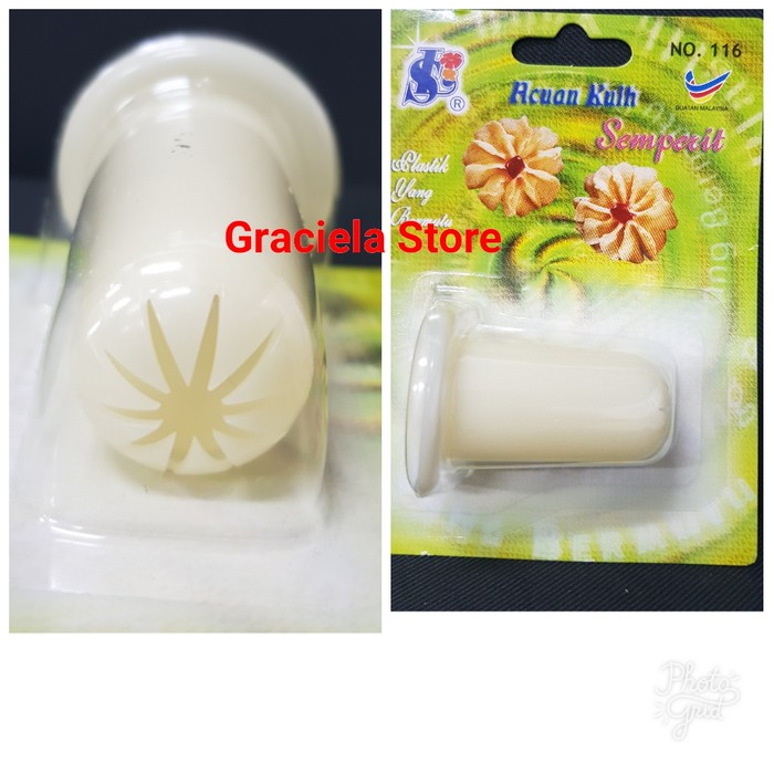 Acuan Semperit Sin Lian No. 116/ Semprit / Cetakan Kue Semprit | Shopee ...