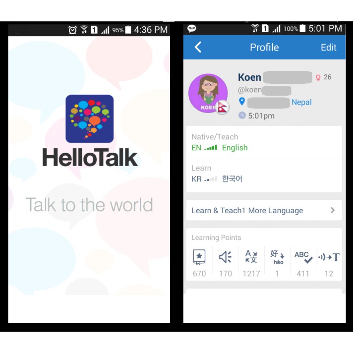 HelloTalk - Chat, Speak, Learn Foreign Language (VIP Unlocked) | Shopee ...