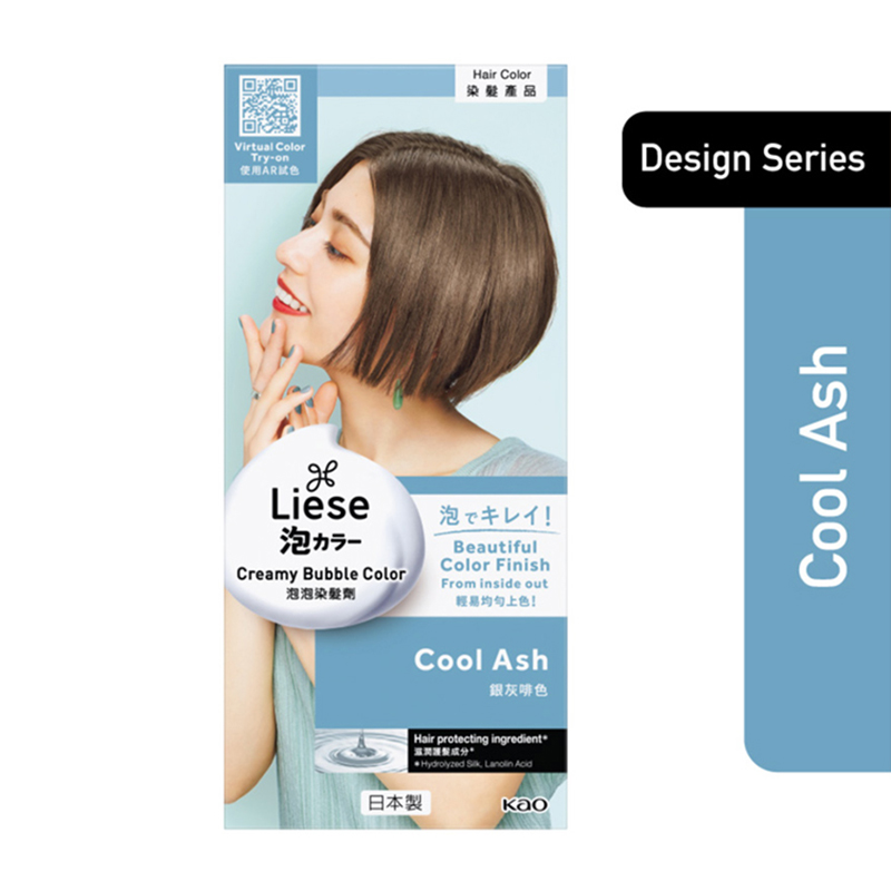 Liese Creamy Bubble Color COOL ASH | Shopee Malaysia