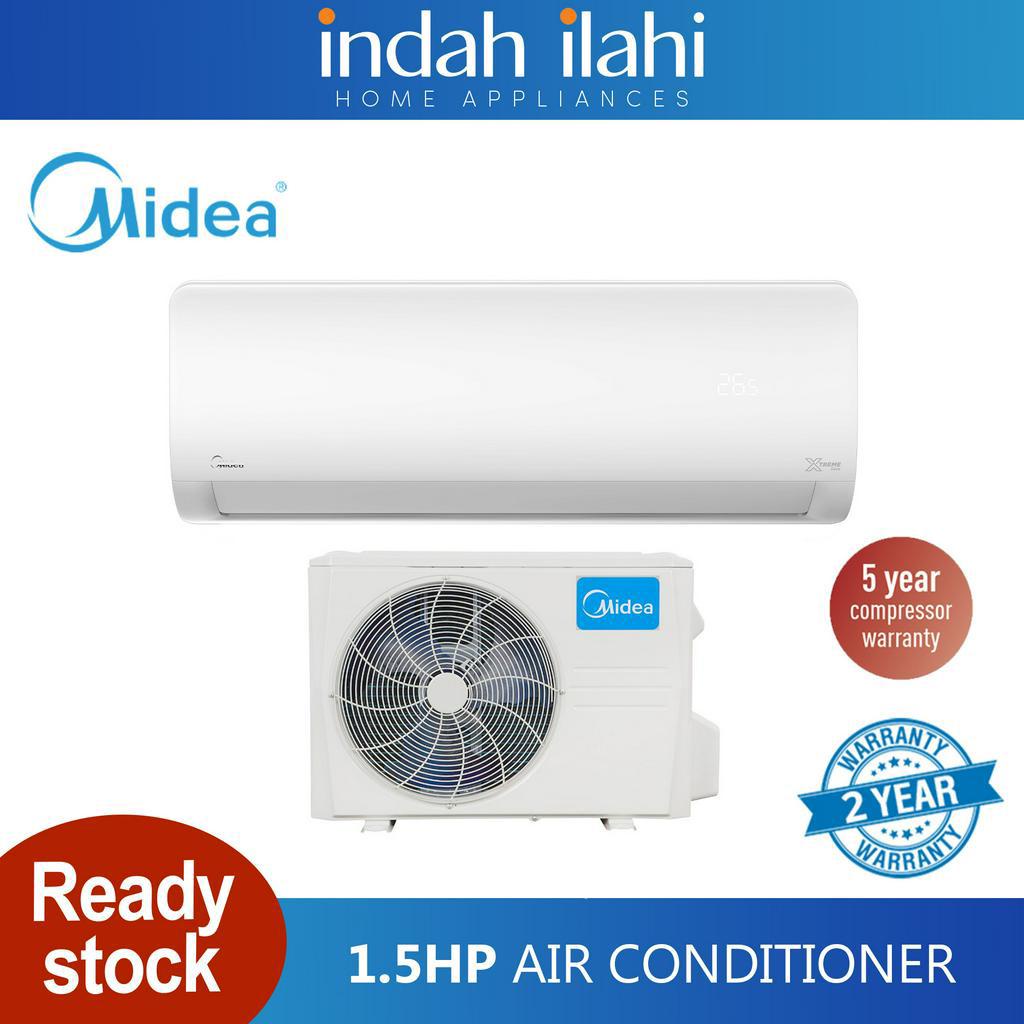 Midea 2.5HP Split Wall Mounted Type Air-Cond Xtreme MSXD-24CRN8 ...