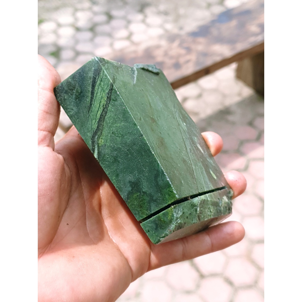 HIJAU SUPER JADE GREEN JADE JADE MATERIAL TYPE A NEPHRITE JADE CODE2966 ...