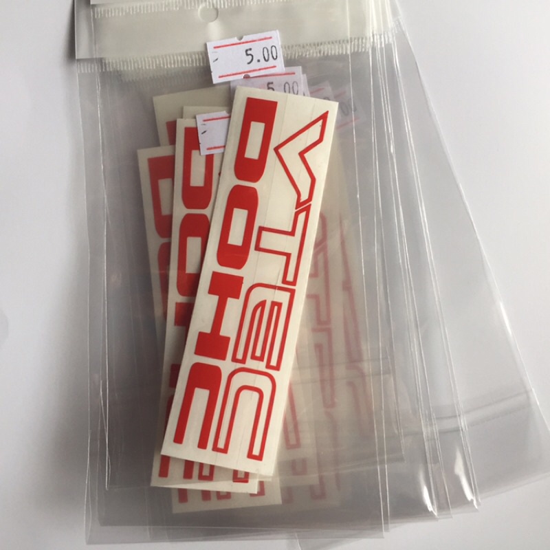 VTEC Stickers Decal Emblems Logos Coverset Helmet Motocycle Car Pelekat ...
