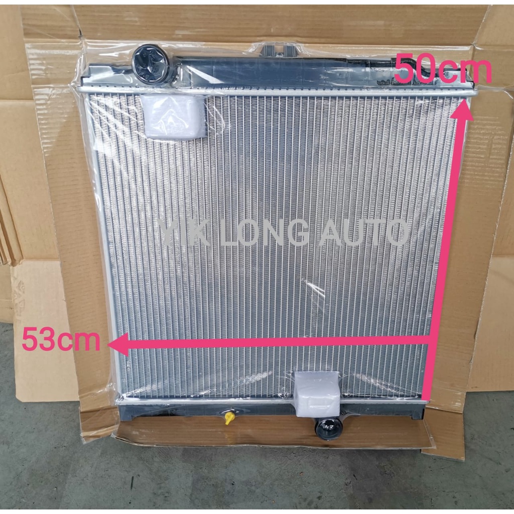 MITSUBISHI CANTER FE639 /FE638 4D34 /4D35 RADIATOR 2 LAYER | Shopee ...