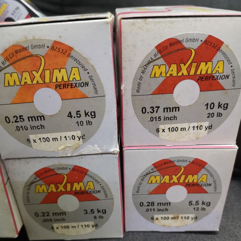 MAXIMA PERFEXION MADE IN GERMANY FISHING LINE | Shopee Malaysia