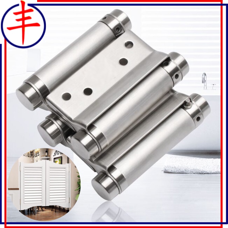 FY 4"/5" STAINLESS STEEL DOUBLE ACTION SPRING HINGE(COWBOY DOOR HINGE ...