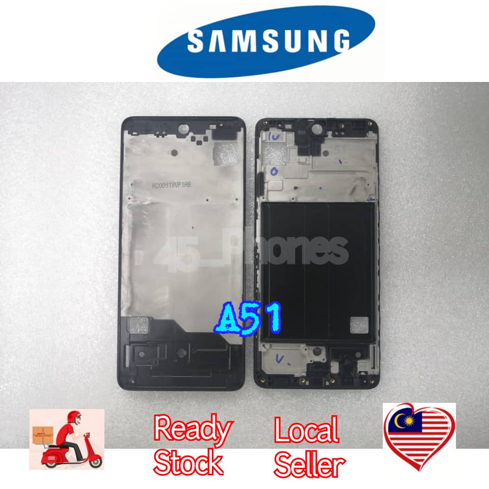 [Ready Stock] Front Housing Middle Frame Lcd Frame For A515f Samsung Galaxy A51 2019 | Shopee ...