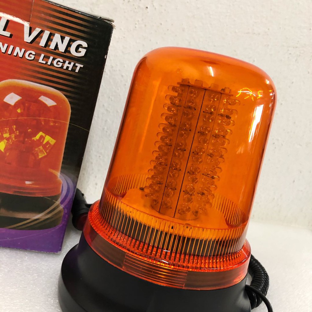 24V 12V 120 LED Revolving Warning Lights Strobe Light Safety Flashing ...