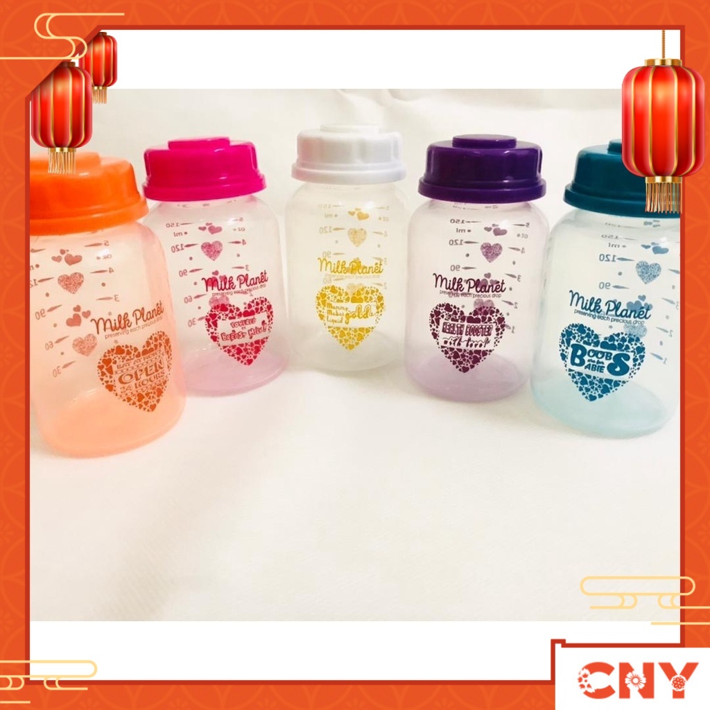 Milk Planet Breastmilk Storage Bottle Set And Loose Item / Botol Simpan ...