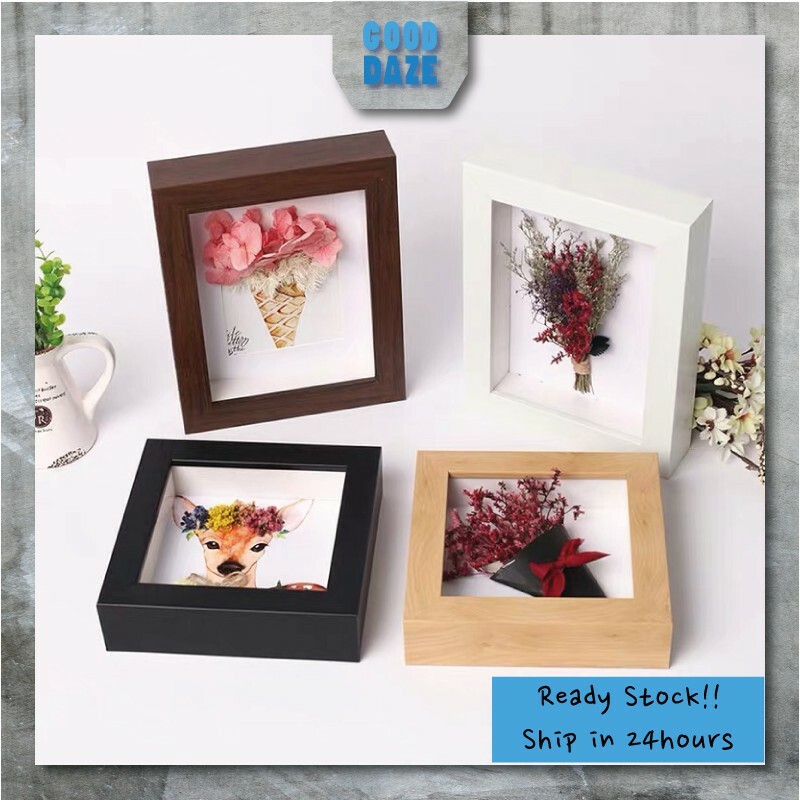 Goods in stock 3D Wooden Frame For DIY, Photo, Wedding Photo | Hollow ...