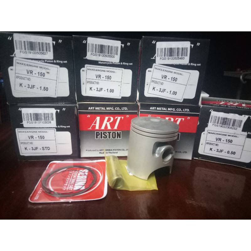 Piston vr150 Art Original Black Box | Shopee Malaysia