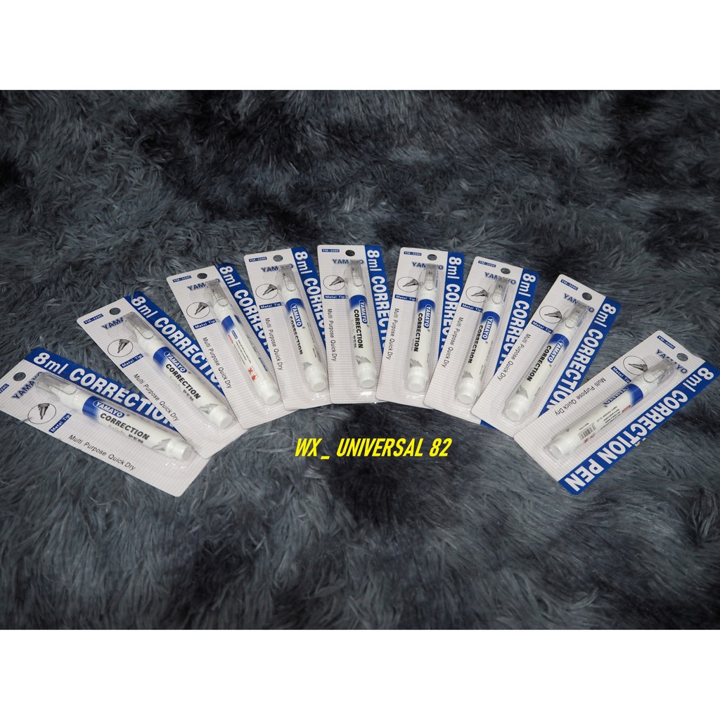 (READY STOCK)YAMAYO CORRECTION PEN 8ML / Liquid Paper | Shopee Malaysia