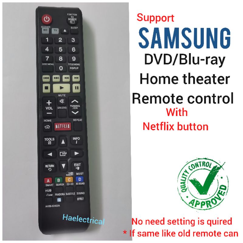 Samsung smart home theater remote control | Shopee Malaysia