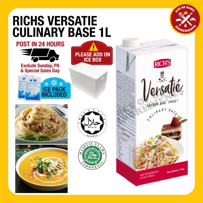 RICHS VERSATIE COOKING CREAM 1LITRE | Shopee Malaysia