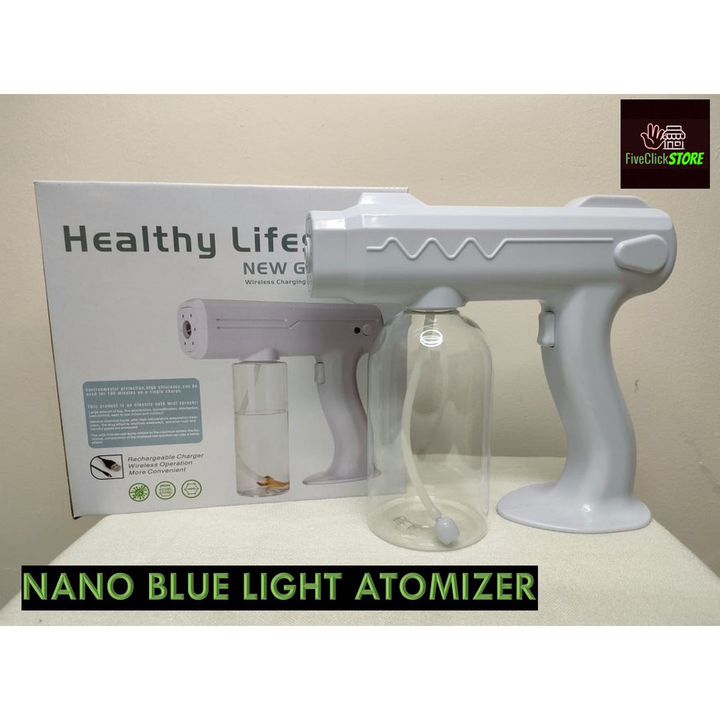 (Ready Stock）Nano Blue Light Atomizer / Disinfection Wireless Spray ...