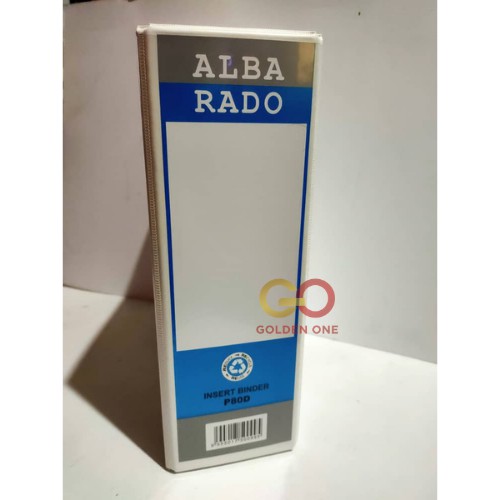 Alba Rado 80mm PVC 2D White Ring File A4 Insert Binder P80D Fail Putih ...