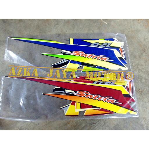 Sticker - Striping Suzuki Satria Hiu Malaysia LSCM | Shopee Malaysia
