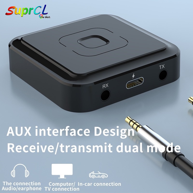 Bluetooth 5.1 Audio Transmitter Receiver AptX HD LL Low Latency ...