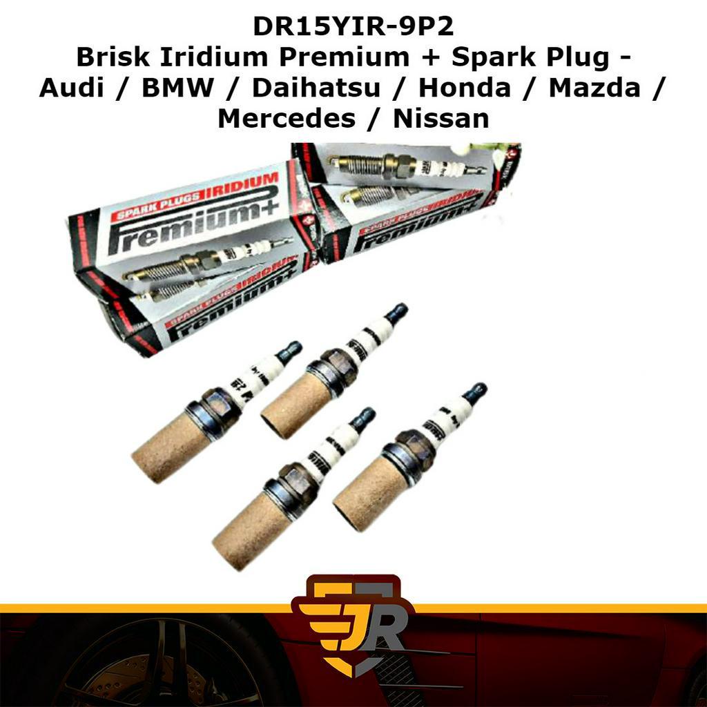 Brisk Iridium Premium + Spark Plug A3 A4 A6 A8 Accord City Civic CRV Stream A170 Myvi Car ...