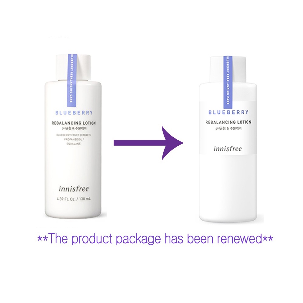 [INNISFREE] Blueberry Rebalancing Line (5.5 cleanser, skin, cleansing ...