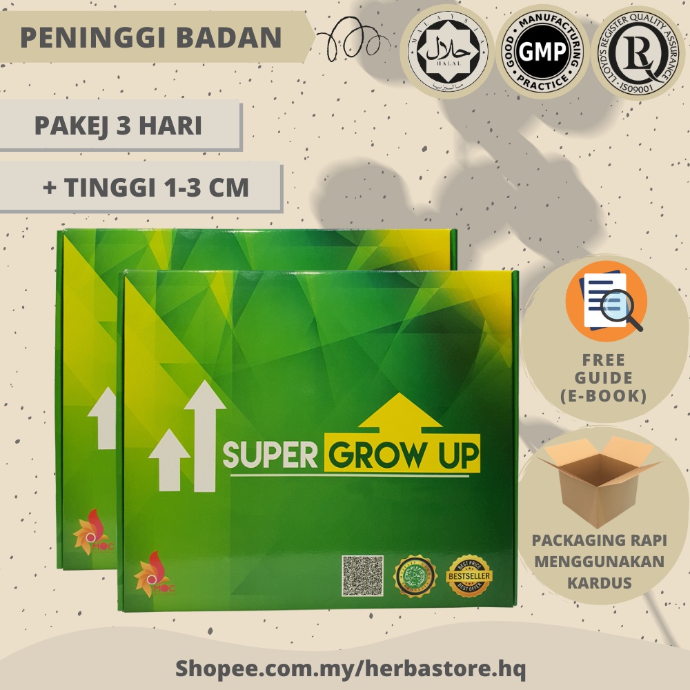 SUPER GROW UP SUSU TINGGI BADAN ORIGINAL supplement peninggi badan ...