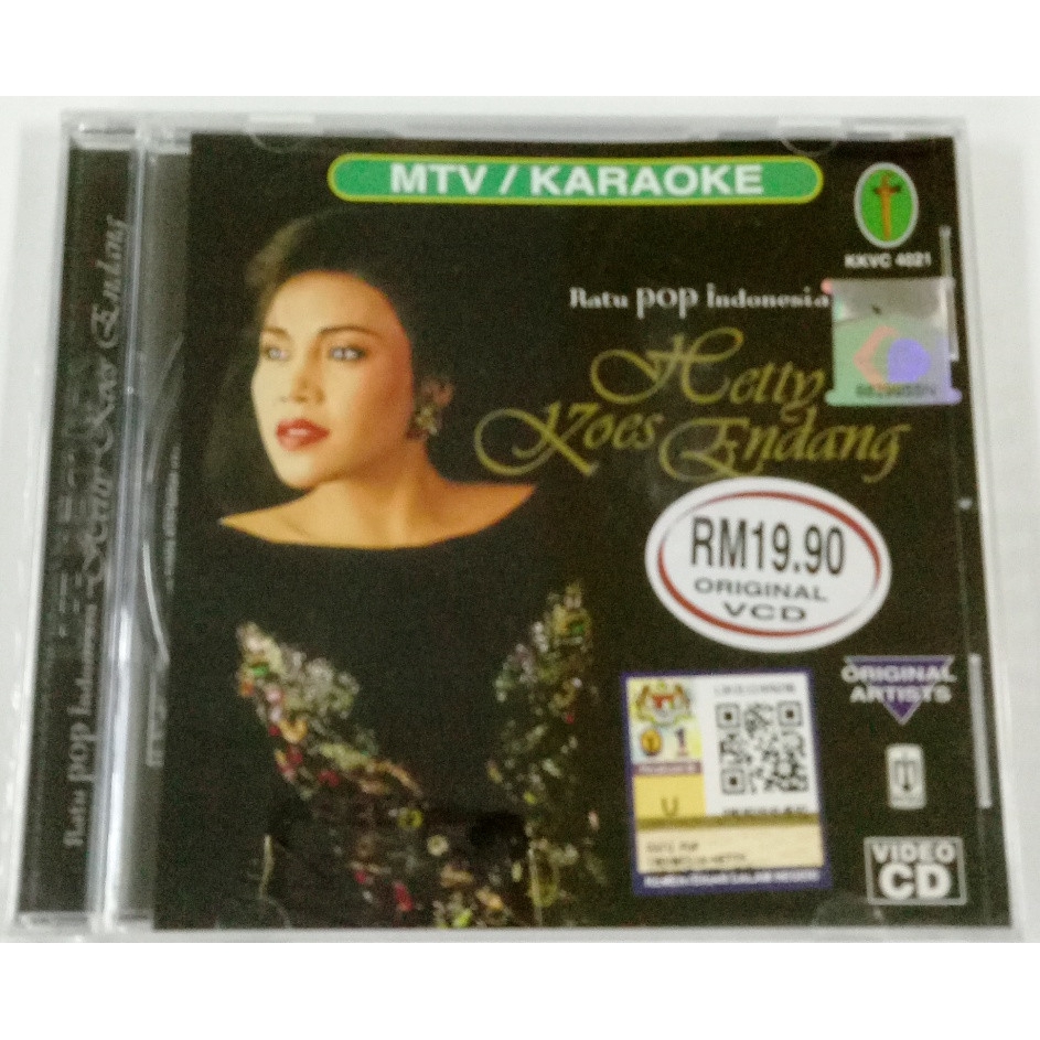 Hetty Koes Endang Ratu Pop Indonesia VCD MTV Karaoke | Shopee Malaysia