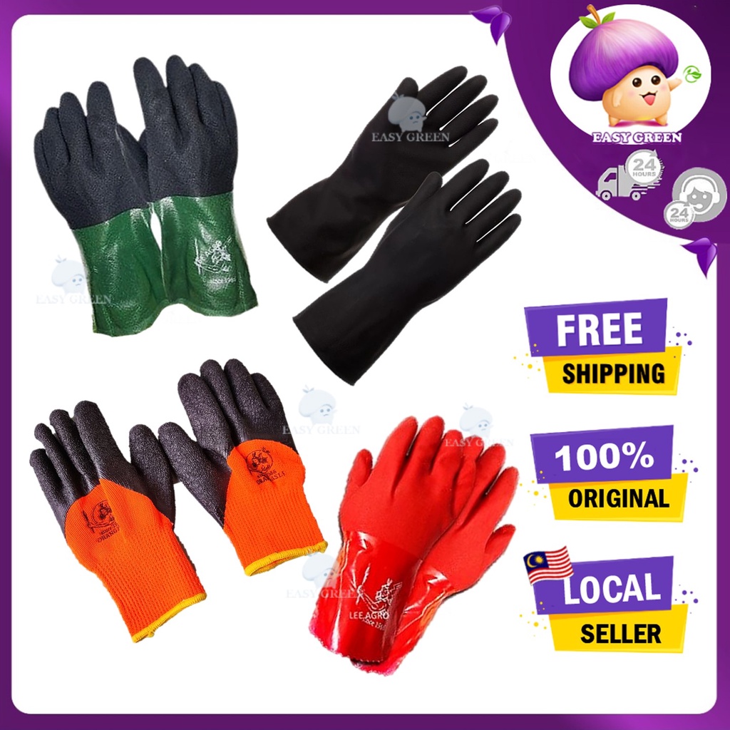 SARUNG TANGAN GETAH/KAIN/LATEX/CAP ORANG ASLI/CAP GAJAH/SARUNG TANGAN ...