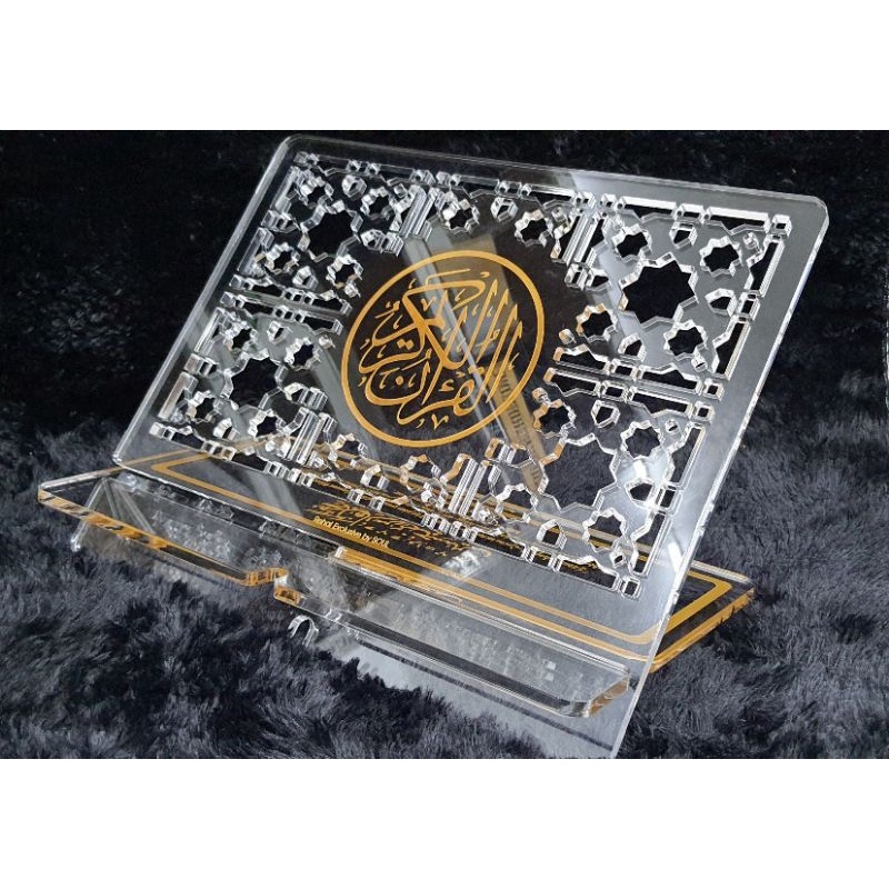 Gift Rehal AlQuran Acrylic Exclusive Stand Edition - Ready Stock ...