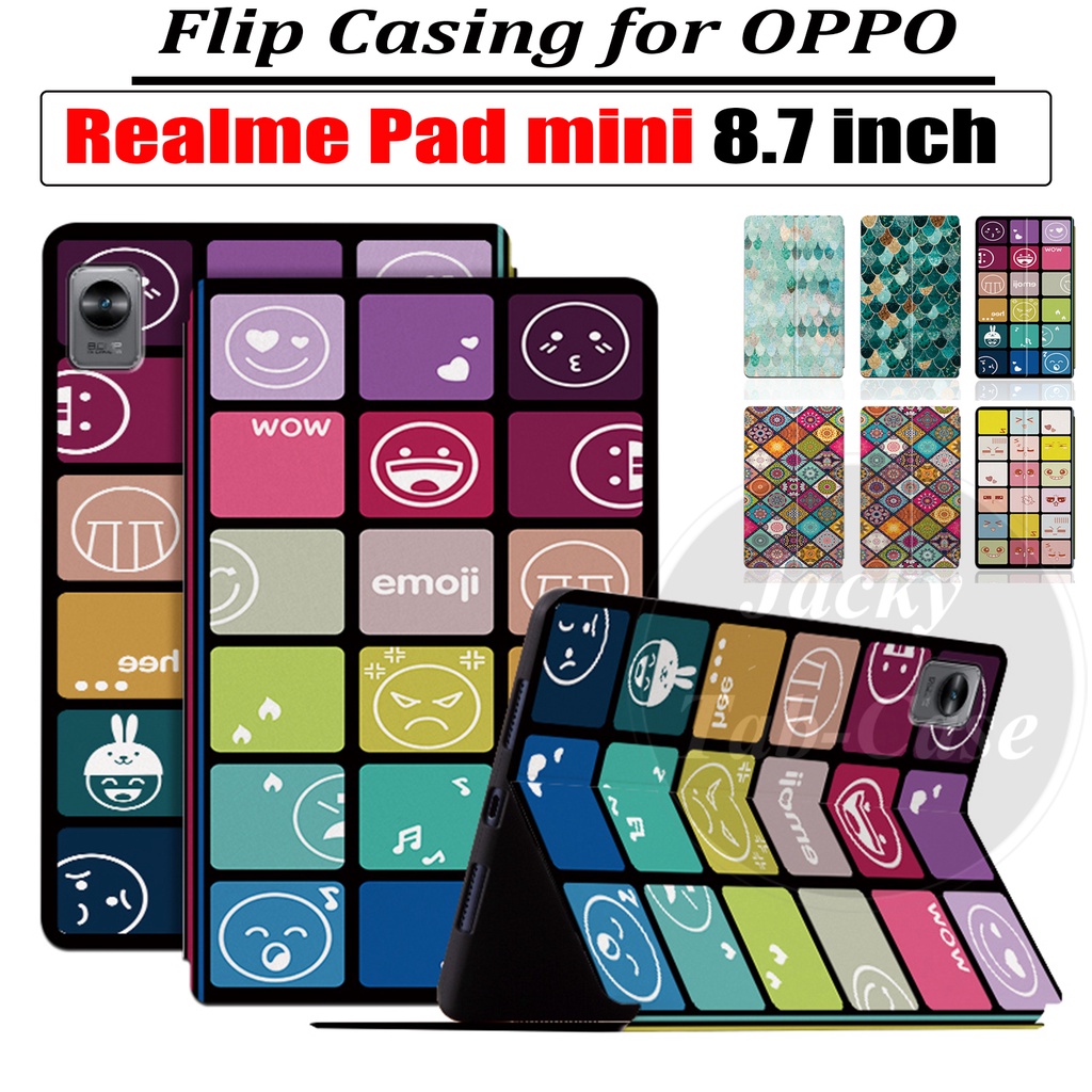 For Realme Pad mini 8.7" Flip Cover OPPO RMP2105 4G|3G|LTE|Wi-Fi Casing ...