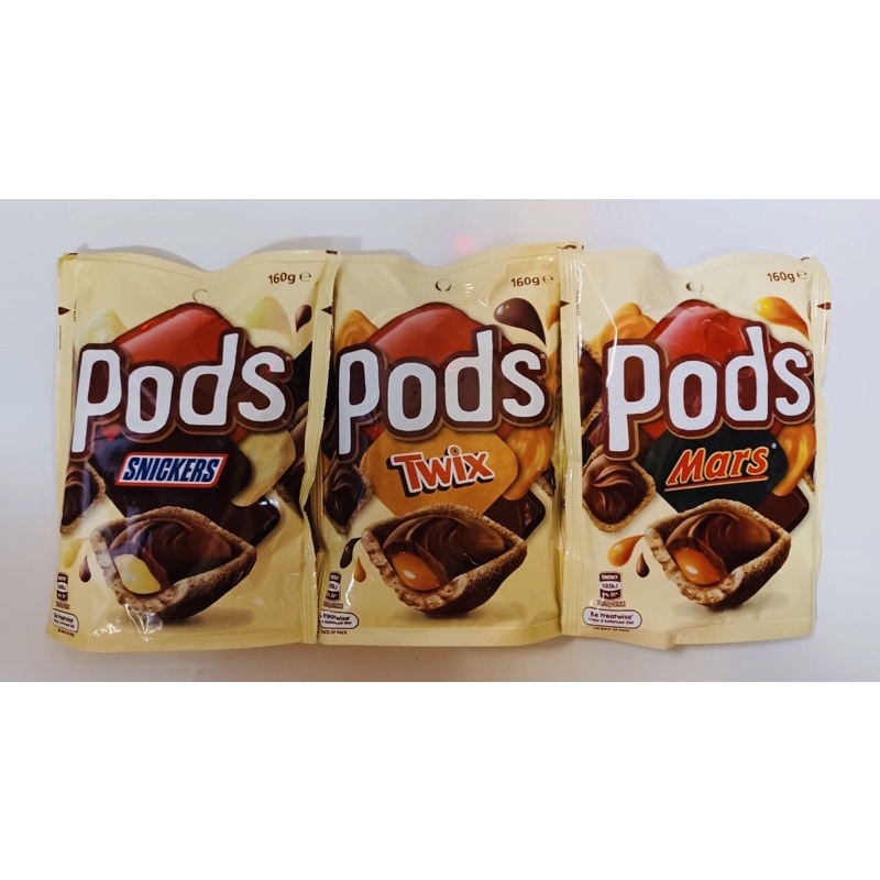 Pods Mars/Twix/Snickers 160g | Shopee Malaysia