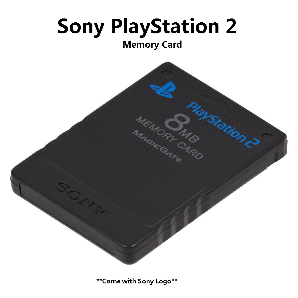 Sony PlayStation 2 / PS2 Memory Card SCPH-10020 Game MemoryCard @ 8MB / 16MB / 32MB / 64MB ...