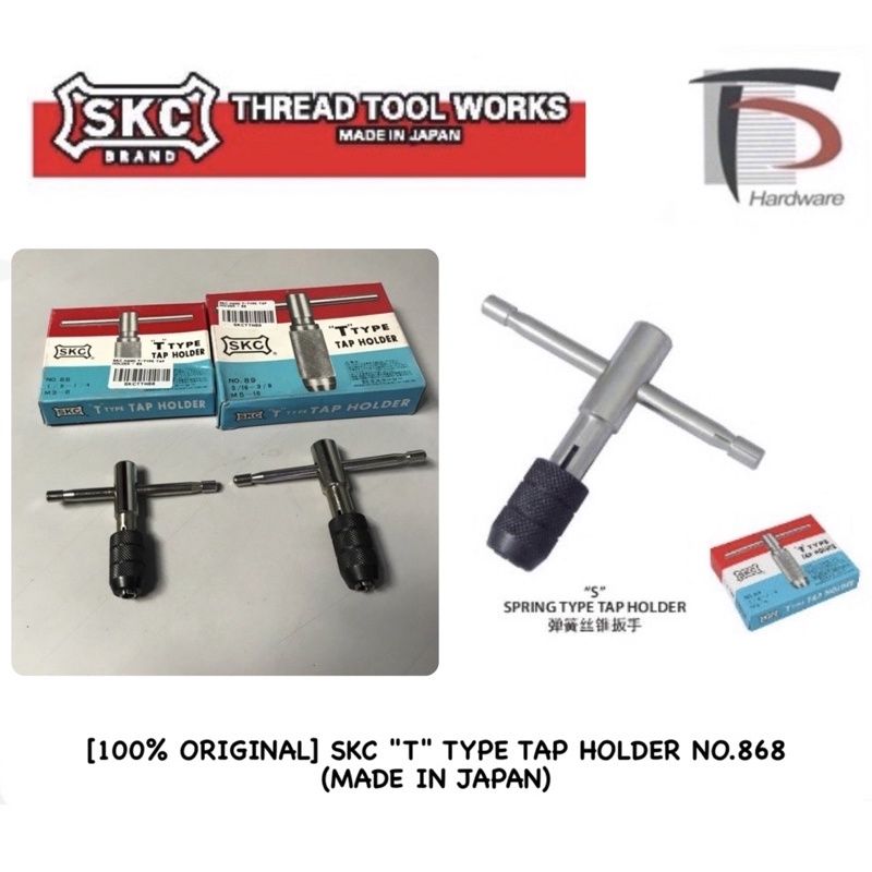 [100% ORIGINAL] SKC "T" TYPE TAP HOLDER NO.868 (MADE IN JAPAN) | Shopee Malaysia