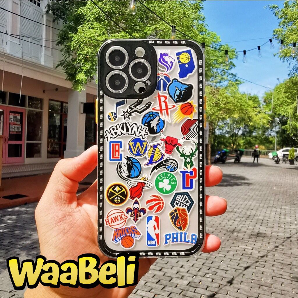Casing Iphone Protective NBA Basketball All Stars Side Printed iPhone ...