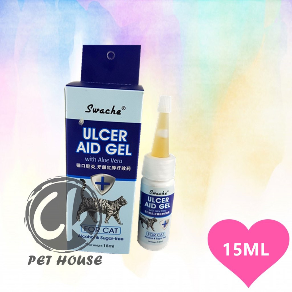 Swache Oral Ulcer Aid Gel for Cat (15ml) | Shopee Malaysia