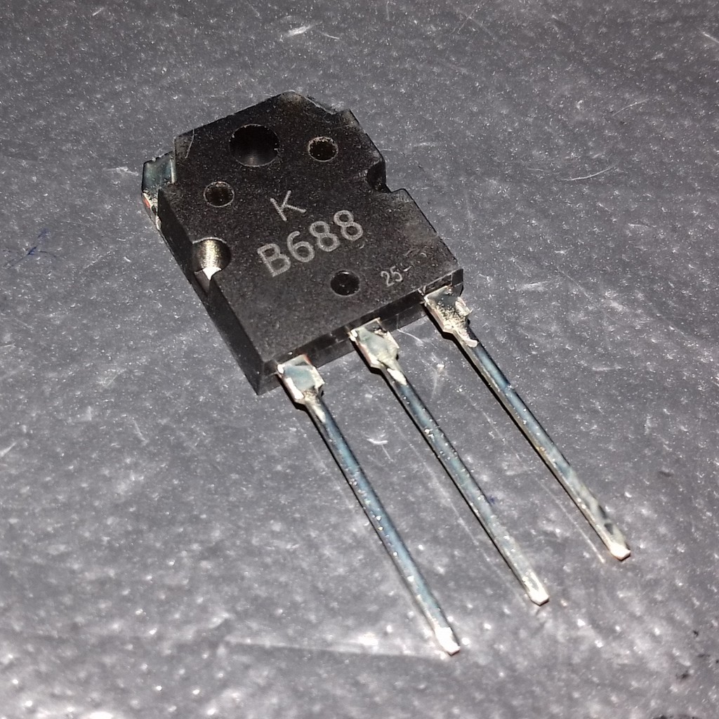 2SB688 B688 2SD718 D718 NPN PNP 10A 120V 80W POWER TRANSISTOR | Shopee ...