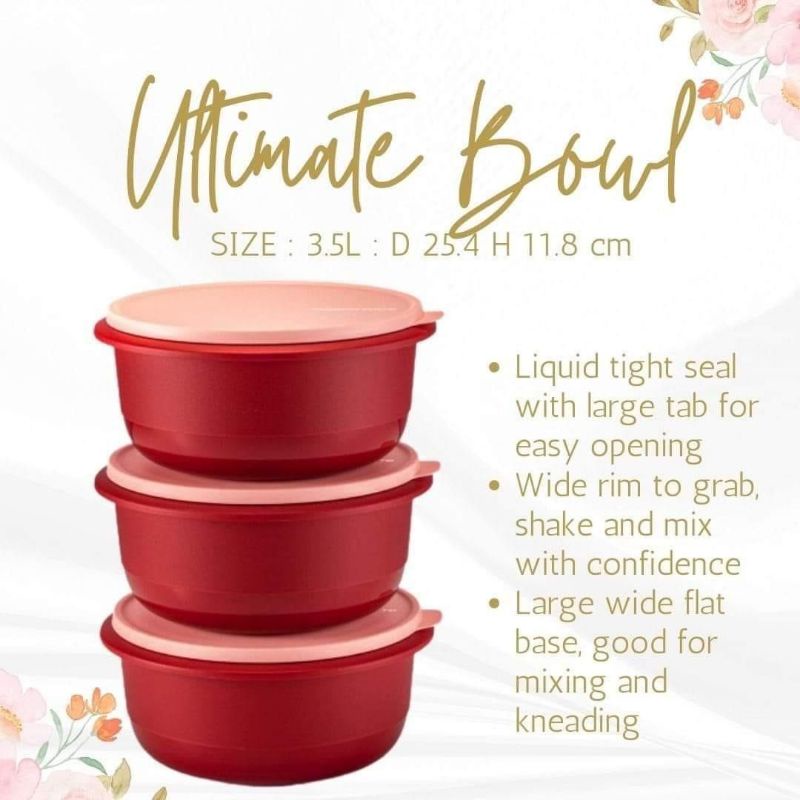 Tupperware Ultimate Bowl 3.5L | Shopee Malaysia