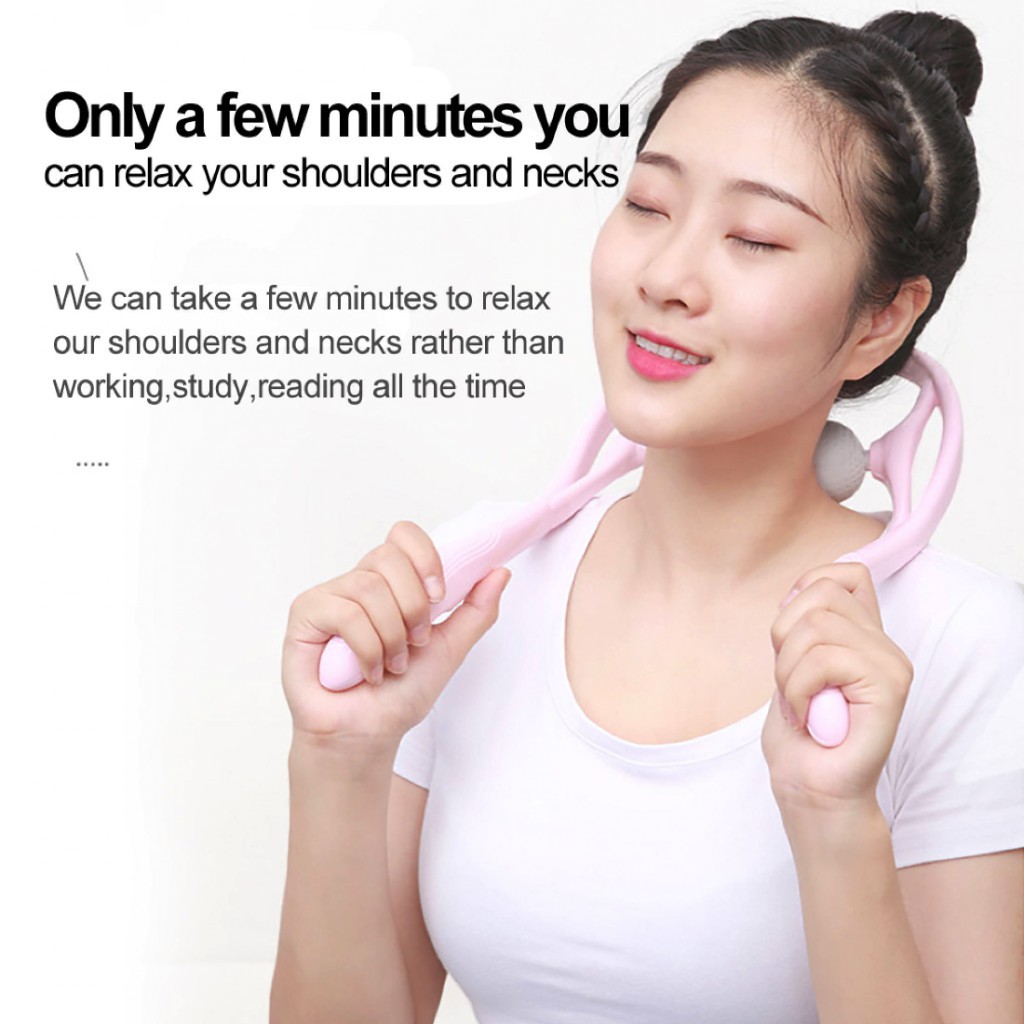 (ENHANCED ACU-POINT DESIGN) Expandable Neck Massager Pressure Point ...