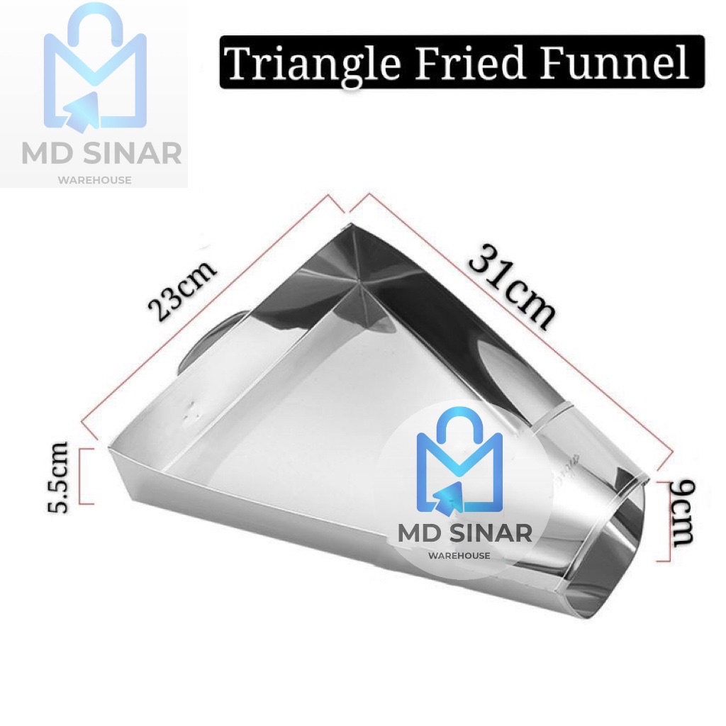 MD SINAR SALT CRISPY CHICKEN TRIANGLE FUNNEL AYAM CORONG GUNTING ...