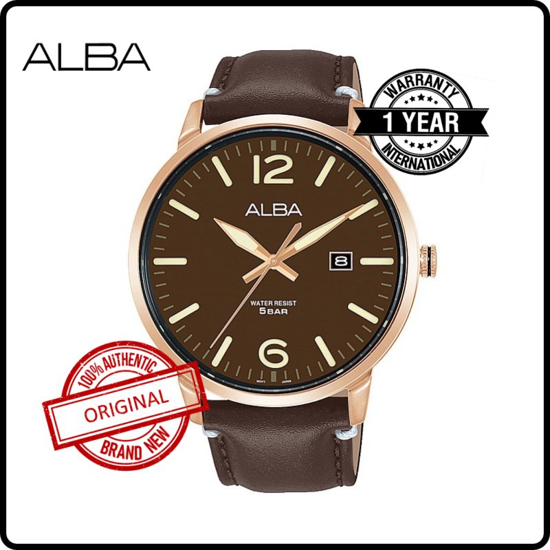 VJ42-X318NBRRGL (AS9N12X1) ALBA ACTIVE Men Original Brand New Quartz ...