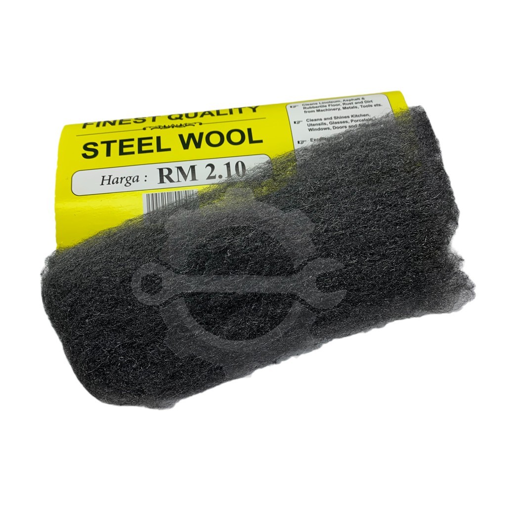 Bear Brand 40GM +- Steel Wool. Cleaning Metal & Stain & Polishing ...